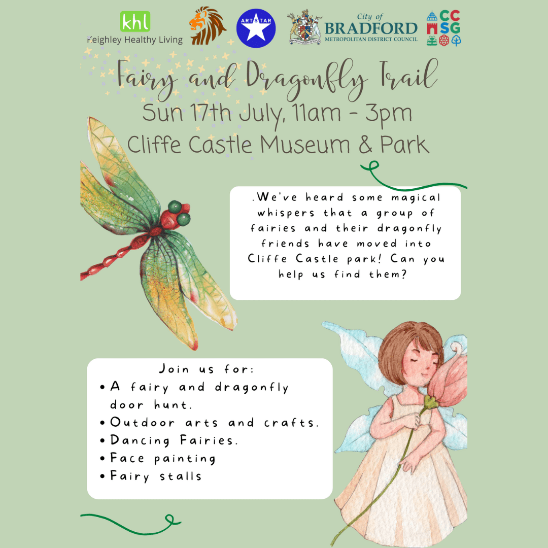 Bradford District Museums & Galleries - Fairy and Dragonfly Trail at ...